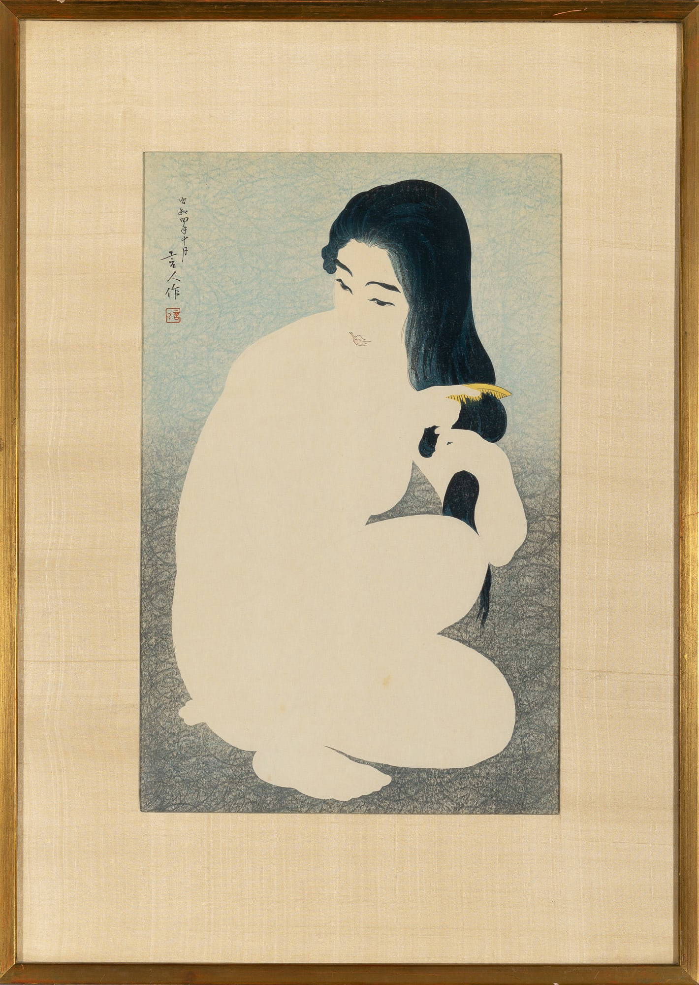 A Japanese Woodblock Print By Torii Kotondo 1929 Auction
