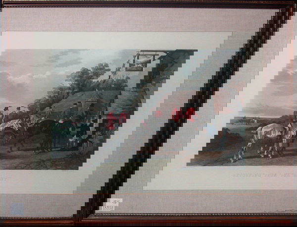 After William Shayer The Meet; Full Cry; The Death