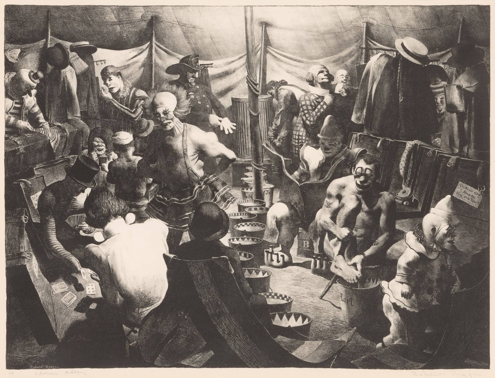 Robert Riggs (1896-1970) Auction