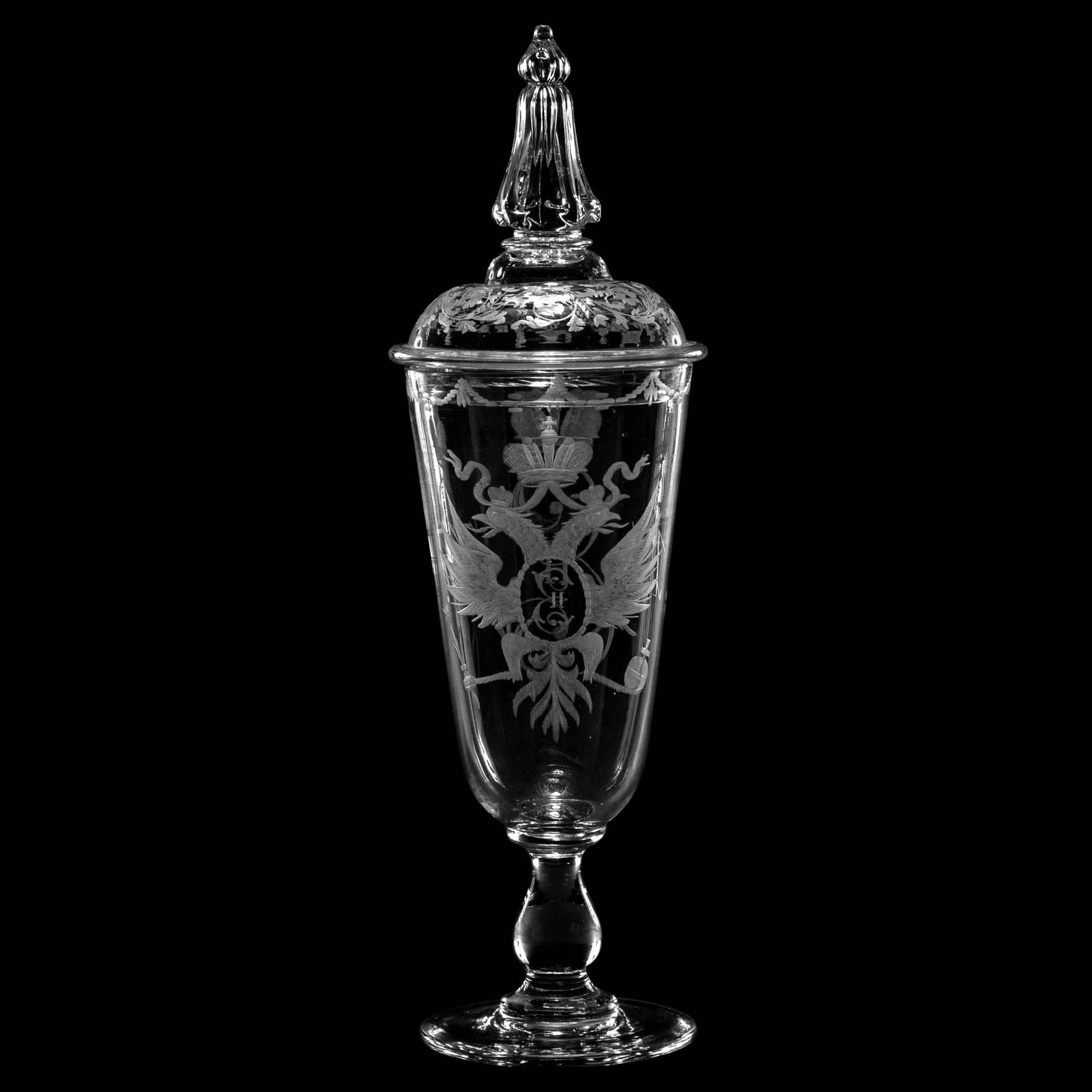 Russian Glass Pokal Auction