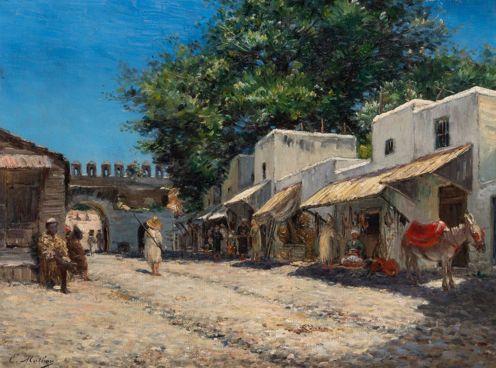 Emile Louis Mathon Auction