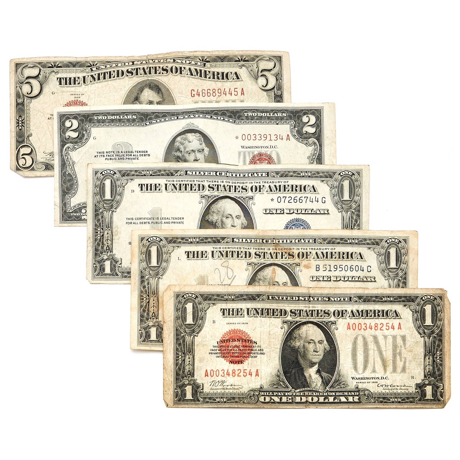 United States Small Size Currency Auction