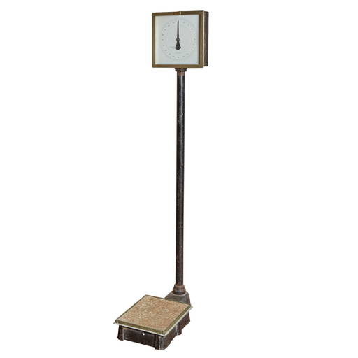 Brass And Painted Cast Iron Platform Scale Patented By John Chatillon ...