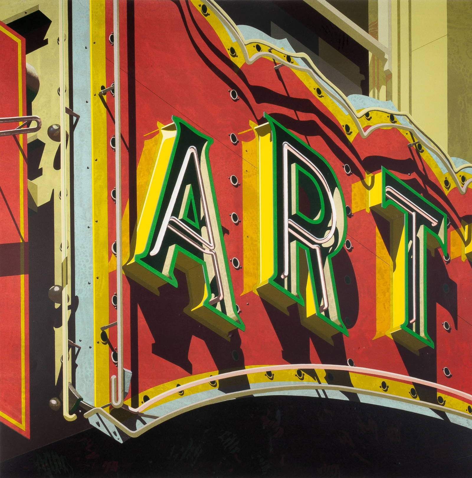 Robert Cottingham (b. 1935) Auction