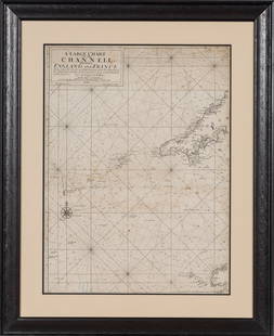 Buy A New & Correct Chart Of The Channel Between England & France ...