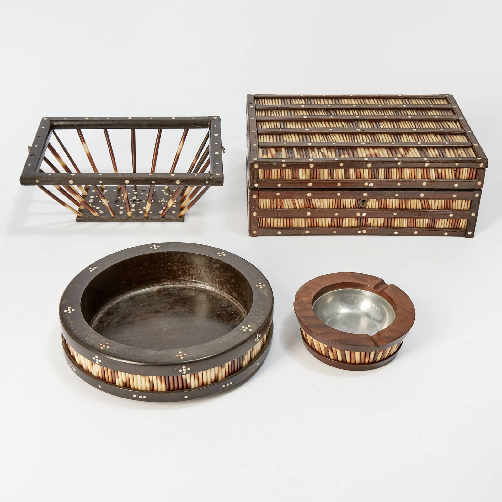 Four Quill Table Articles Auction