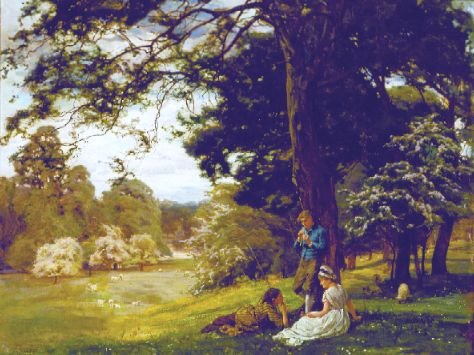 5025A: Alfred William Parsons British, 1847-1920 SPRING