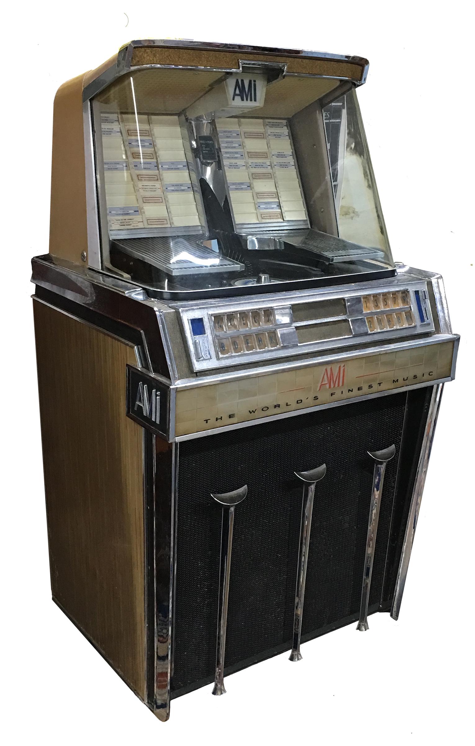 AMI unrestored jukebox. No broken glass. Restorable (#4921) on Sep 06 ...