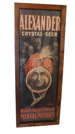 Alexander Crystal Seer Mental Mystics Poster