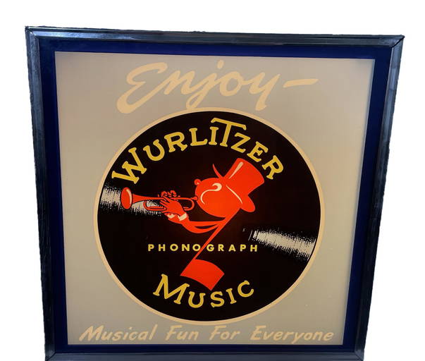 WURLITZER LIGHT UP SIGN (#0489) on Sep 03, 2022 | Preston Opportunities ...
