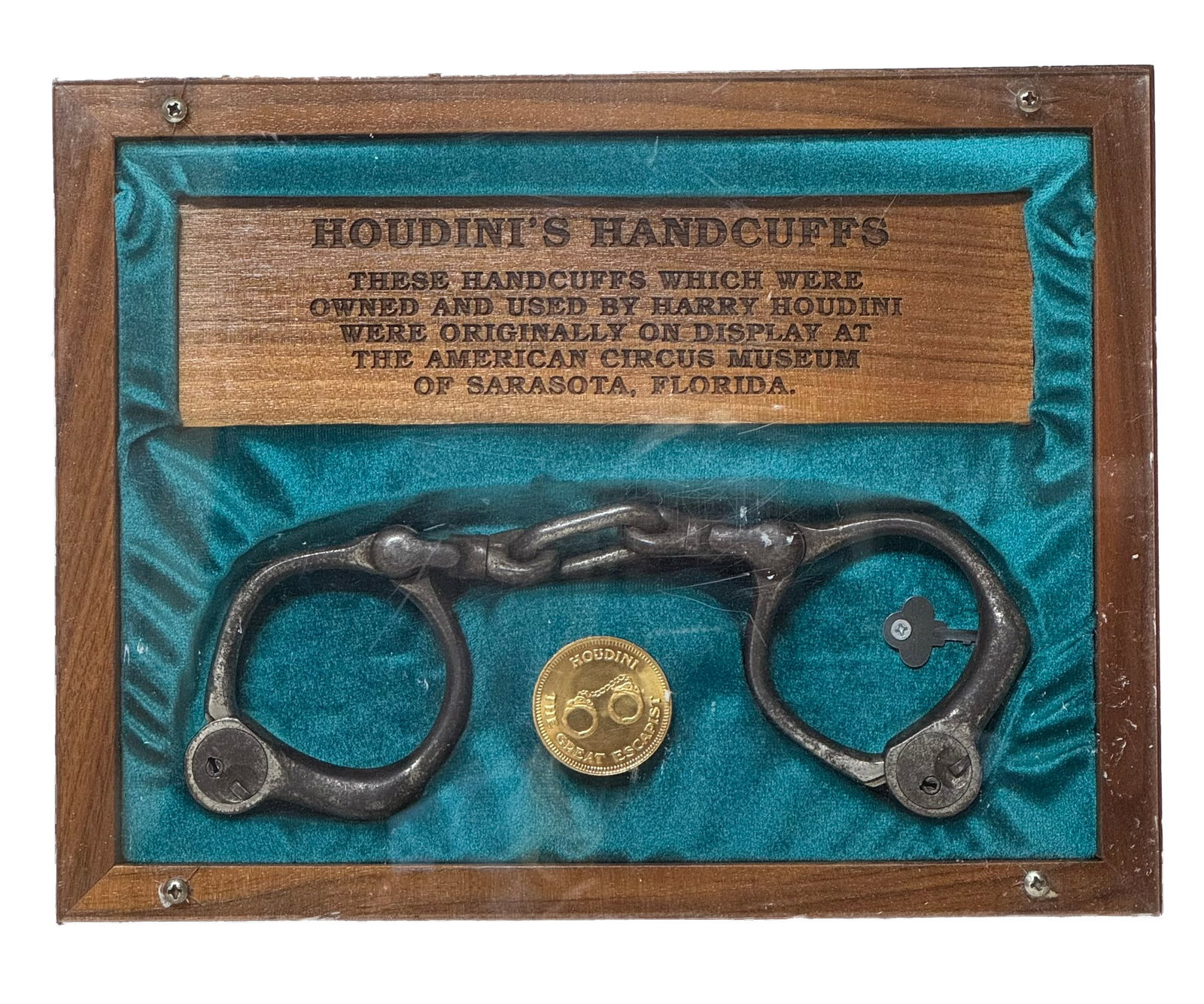 Houdini's Handcuffs Auction
