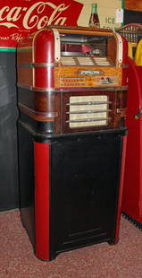 Wurlitzer Jukebox Model 71 With Stand.