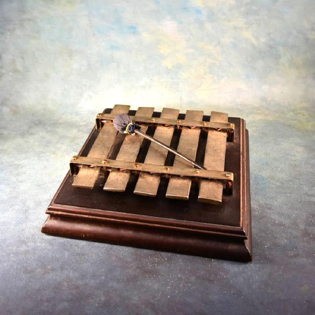 Vintage J.c.deagan Railroad Train Dinner Chime 5 Tone