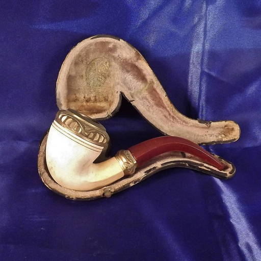 Vintage Rbc Meerschaum Tobacco Pipe