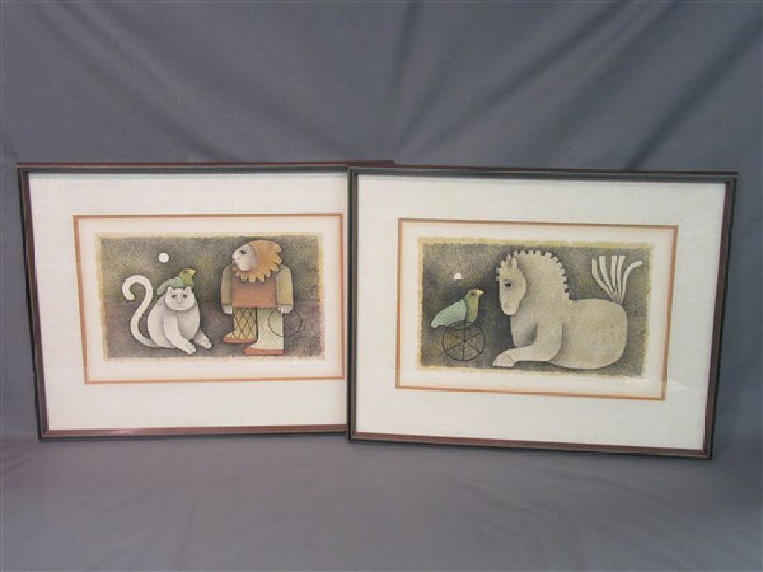 Carol Jablonsky (1939-1992) Lithograph Prints