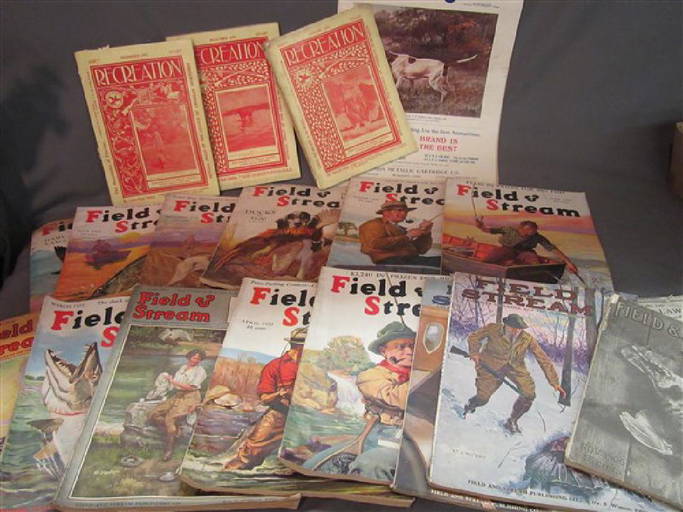 Field & Streams And Sportsman Magazines