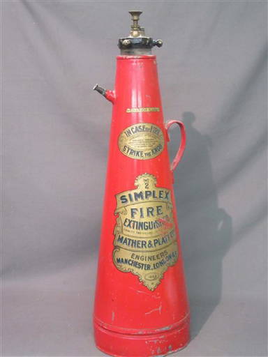 Rare Simplex No. 2 Mather & Platt Ltd. Fire