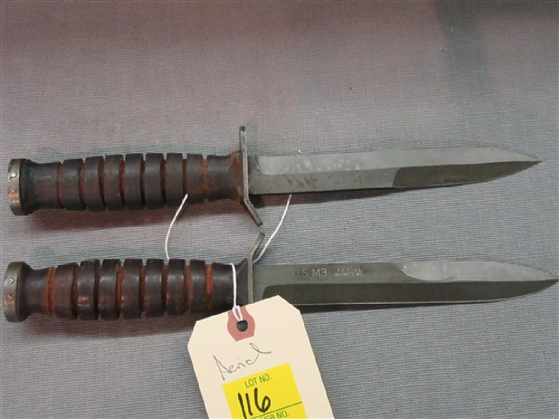 US M3 Trench Knife WW2 Aerial