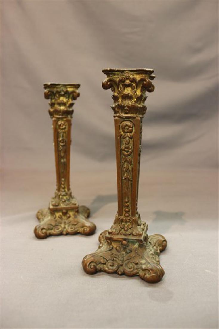 Bronze Candlesticks