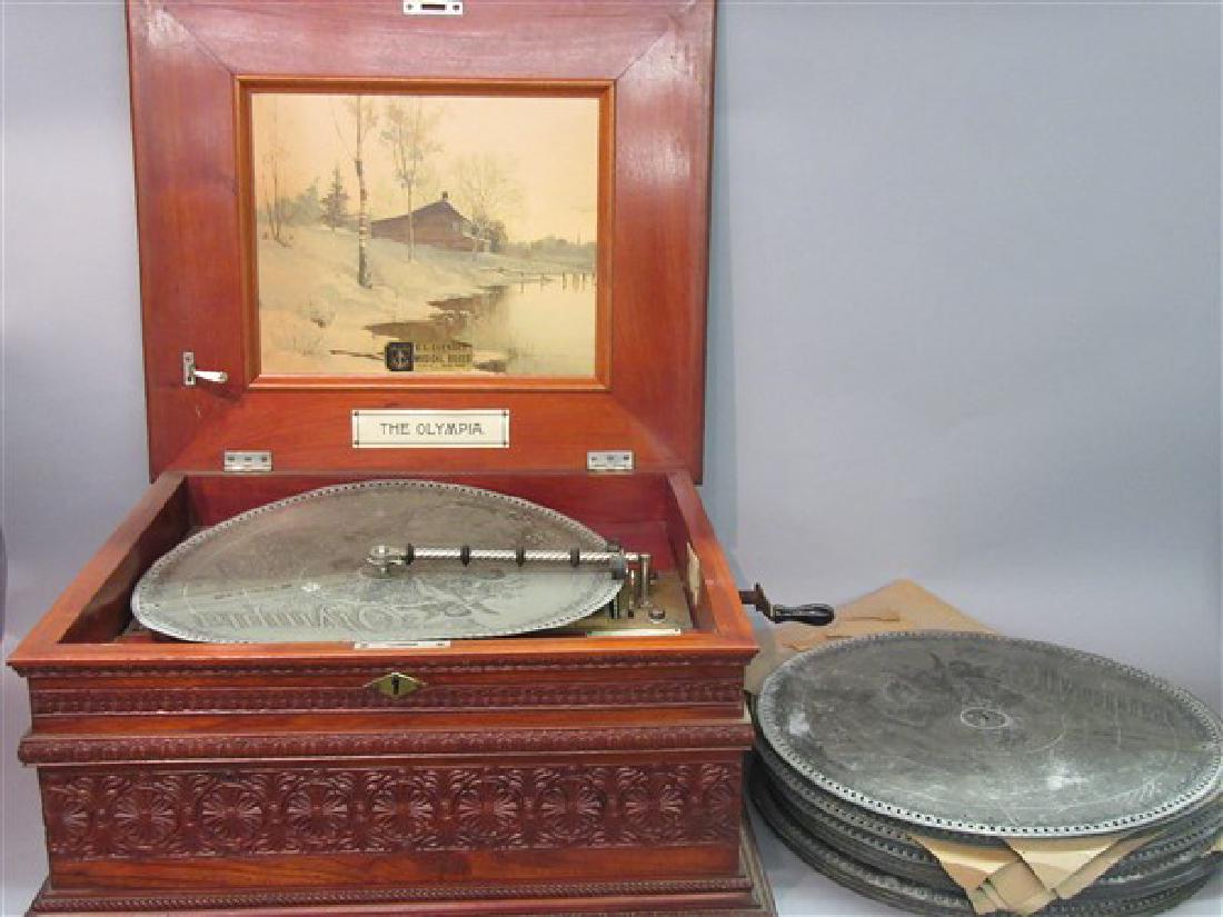 Olympia Disc Music Box