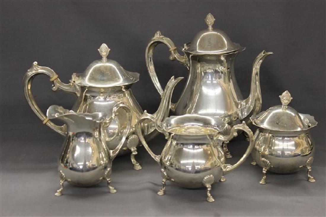 Fisher Jack Shepard 5pc. Sterling Silver Tea Set