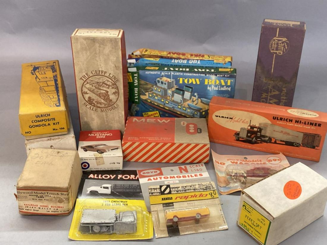 Vintage Lot Ho Scale Models