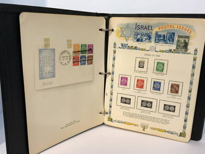 Stamp Album Of Israel