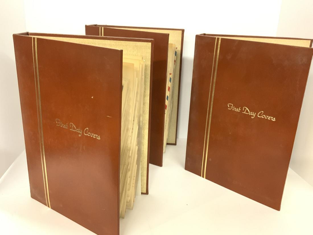 Three (3) First Day Cover Albums 1939 1959