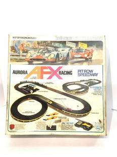Aurora Afx Monza Twin Slot Car Set