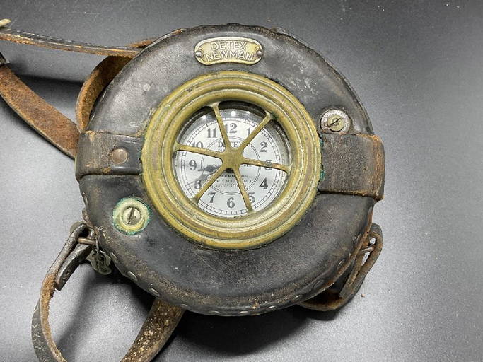 Detex Newman Vintage Time Clock