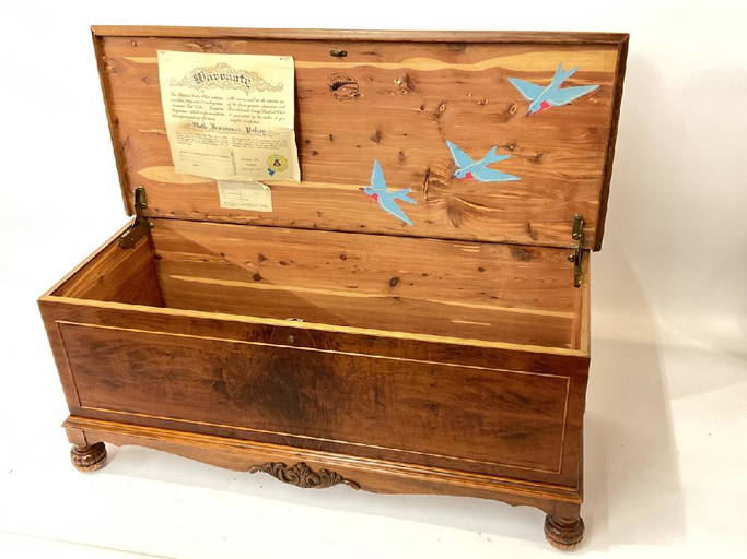 Gillingham Bluebird Cedar Chest