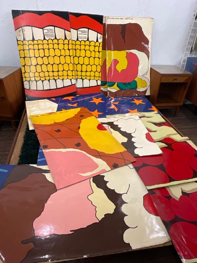 Herman Miller Original 1970's Picnic Posters