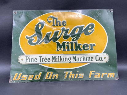 Vintage Badger Farm Sign