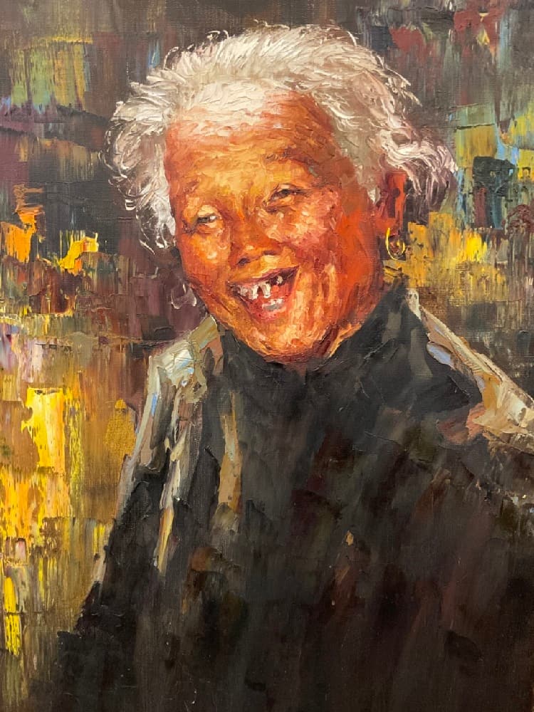 Lee Man Fong (1913-1988) Portrait Painting Auction