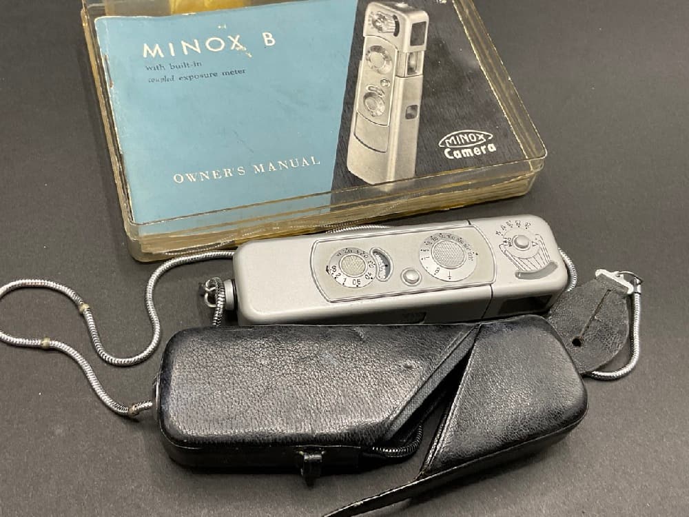 Minox B Vintage Spy Camera With Box And Manual Auction