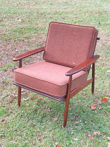 Mcm Modern Design Arm Chair W/ Cushions