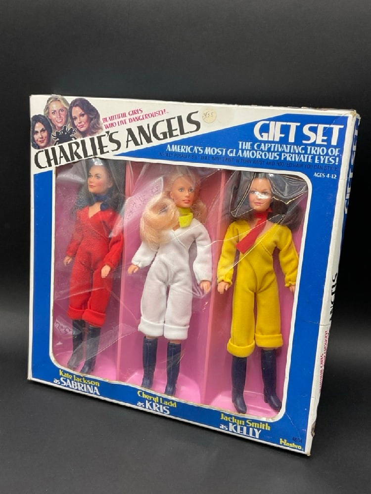 1977 Boxed Charlie's Angels Gift Set Dolls By Hasbro Auction