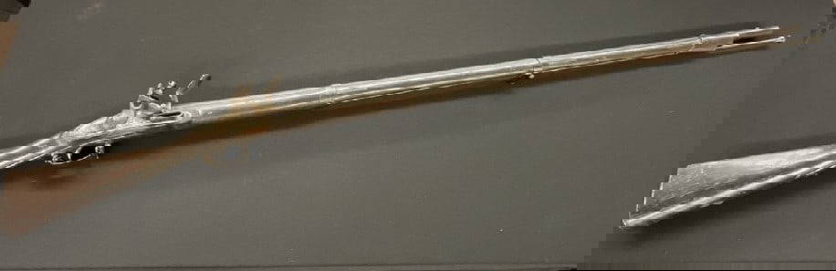 Springfield 1834 Flintlock With Key Tag Sa006 Auction