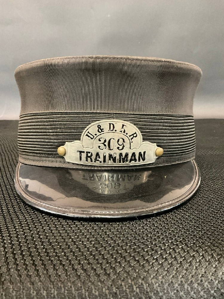 U. & D.r.r 309 Trainman Hat Ulster & Delaware Auction