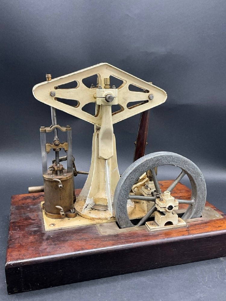 Vertical Beam Steam Engine Auction