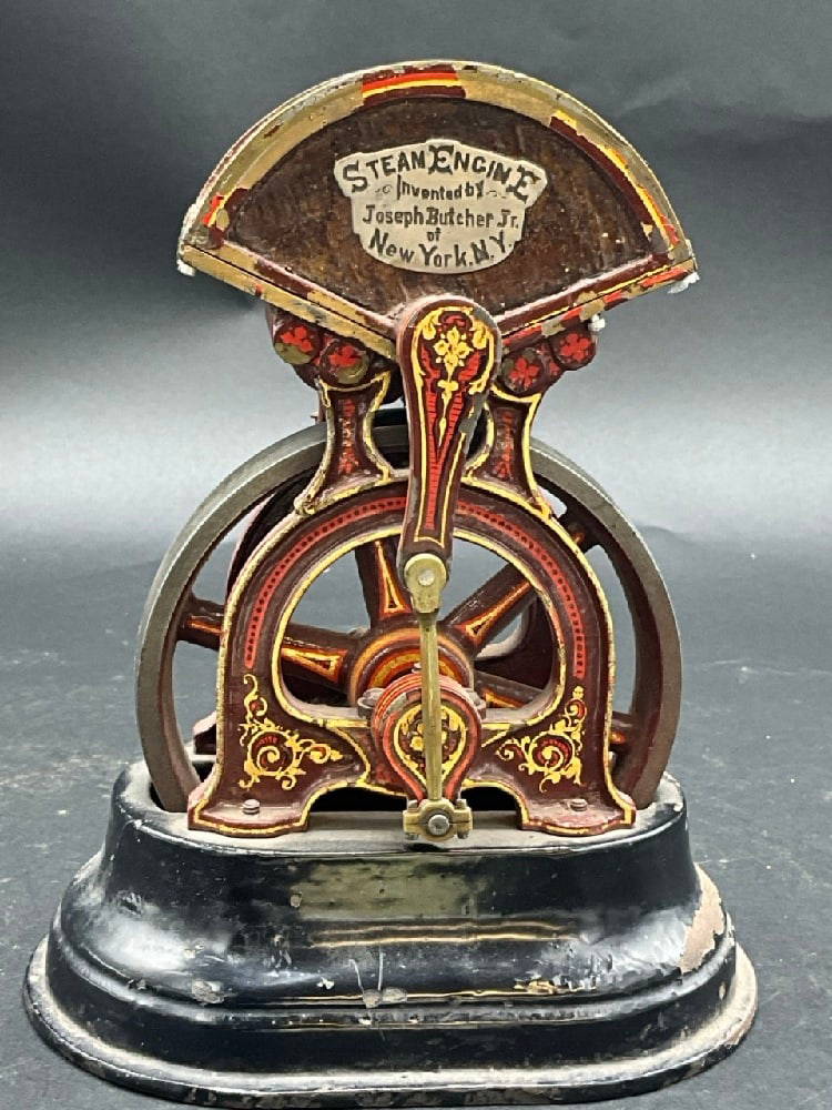 Patent Model Steam Engine Joseph Butcher Jr. New York Auction
