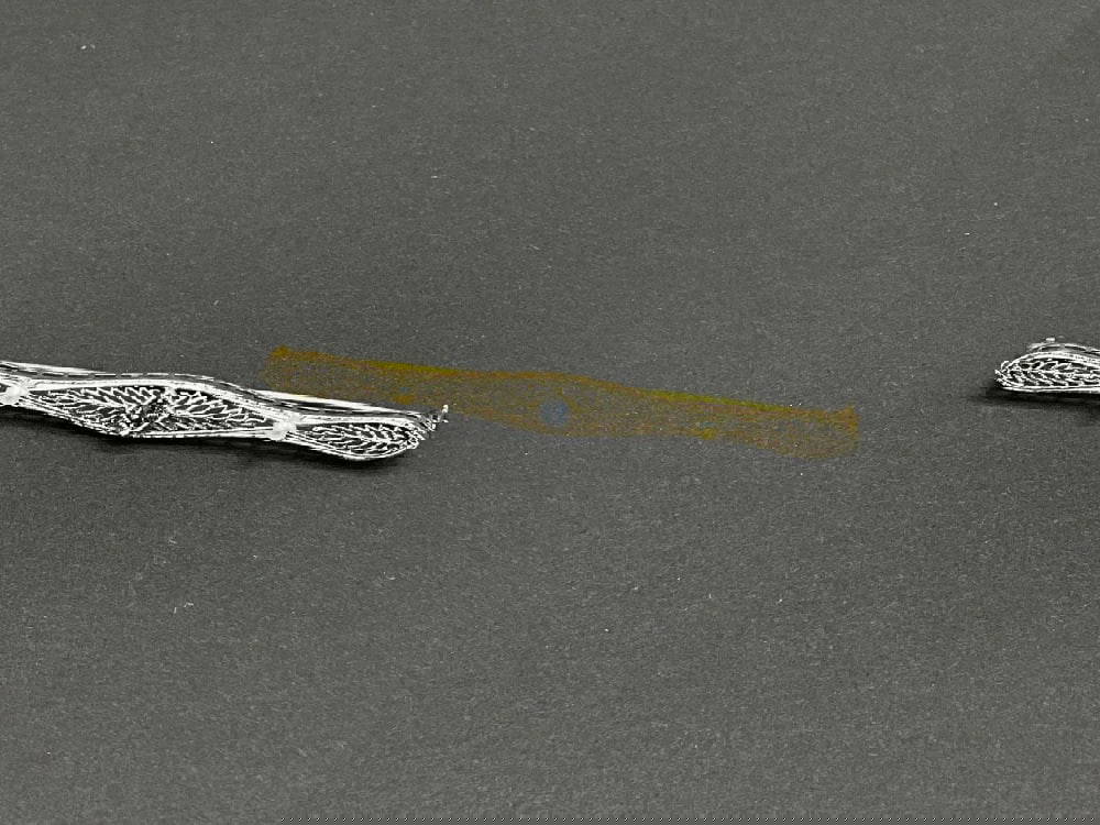 14k Gold Bar Pin Auction