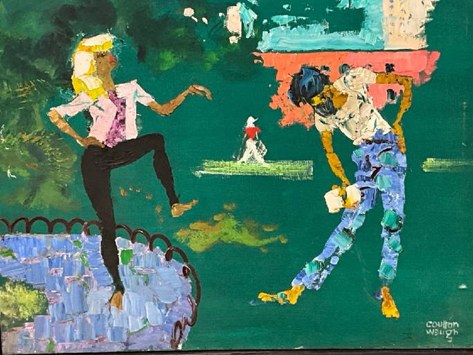 Coulton Waugh (american, 1896 1973) “paris In New York”