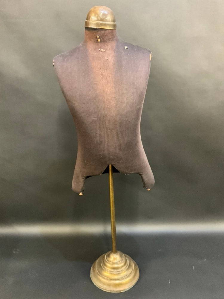 Vintage Frankel Display Co. Male Mannequin Form Auction