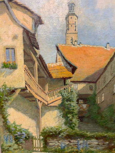 1960 Carl Kessler (1876 1968) Oil On Canvas