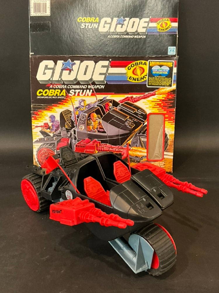 G.i.joe Cobra Stun Machine #6041 Auction
