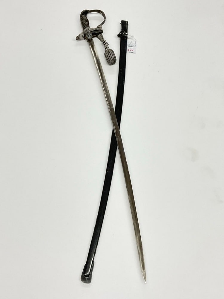 Wwii German 3rd Reich Ss Sabre For Justice Official By Solingen Auction