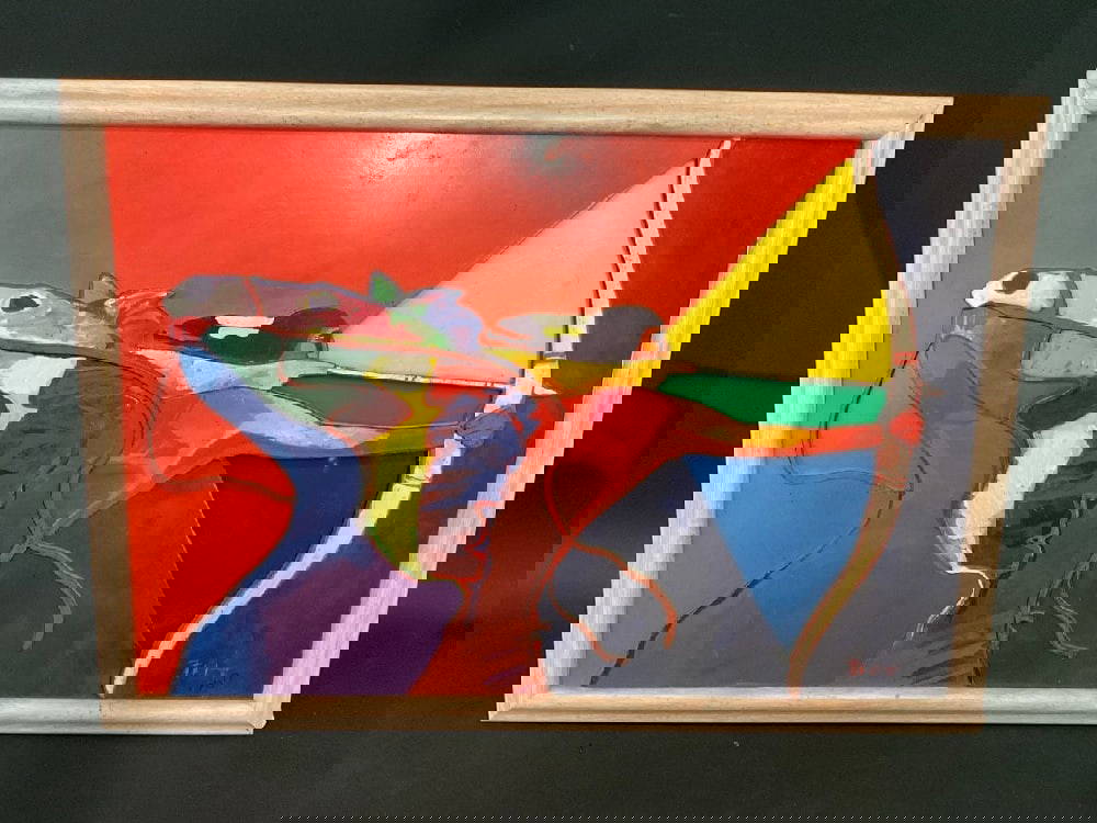 Malcolm Furlow Native Signed American Lacquer Wood Auction