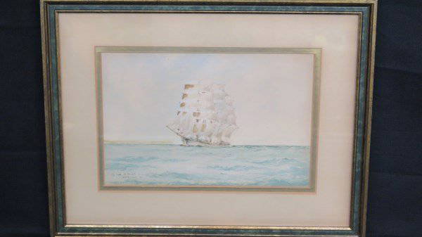 William Birchall 1888 1941 American Watercolor Painting