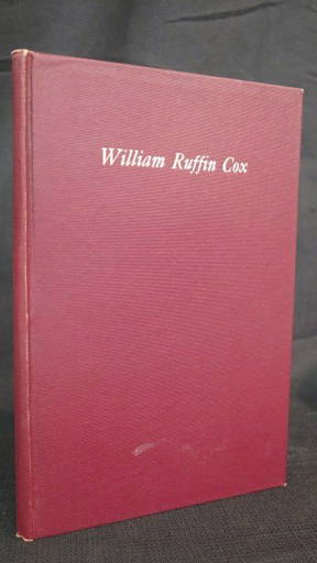 Sketch Of Life And Services Of William Ruffin Cox 1st